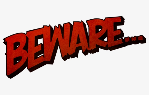 Beware Halloween Word - Beware Of Hitchhiking Ghosts Svg , Free ...