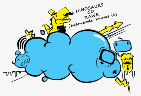 Gumballzilla Rawr - Gumball Feet Crush , Free Transparent Clipart ...