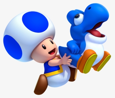 Super Mario Toad And Yoshi , Free Transparent Clipart - ClipartKey