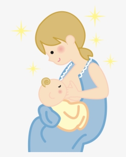 Mother And Baby Big - Ibu Menyusui Vector , Free Transparent Clipart ...