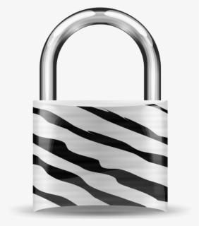 Padlock Zebra - Padlock , Free Transparent Clipart - ClipartKey