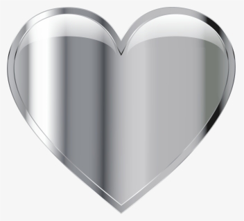 Clipart - Transparent Silver Heart Png , Free Transparent Clipart ...