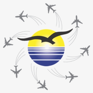 Traveling Clipart Round Trip - Emblem , Free Transparent Clipart ...
