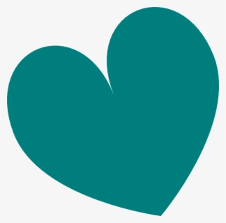 Heart Clip Art Teal , Free Transparent Clipart - ClipartKey