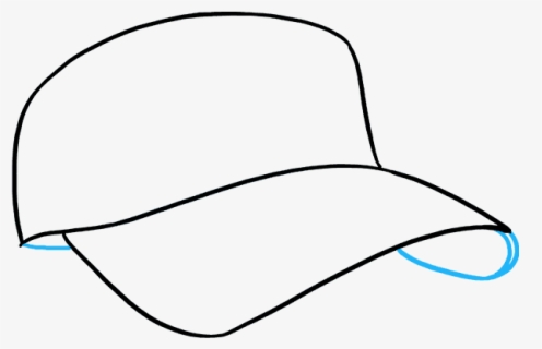 How To Draw Baseball Cap - Hat Drawing , Free Transparent Clipart ...