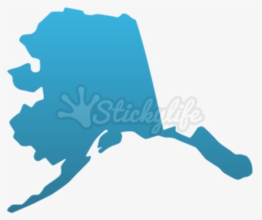 Alaska Decal - Alaska Shape , Free Transparent Clipart - ClipartKey