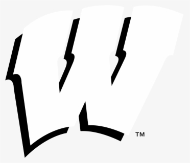 Wisconsin Badgers Logo Black And White - Logo Transparent Wisconsin ...