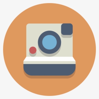 File Circle Icons Polaroidcamera - Camera Icon Png Circle , Free ...