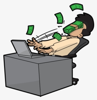 Computer Money Cartoon , Free Transparent Clipart - ClipartKey