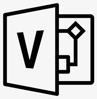 Cloud Clipart Visio - Microsoft Visio 2016 Logo , Free Transparent ...