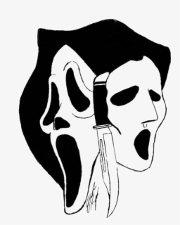 Transparent Scream Mask Png - Scream Drawing , Free Transparent Clipart ...