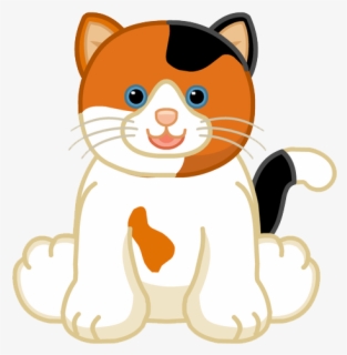 Calico Cat Transparent Background , Free Transparent Clipart - ClipartKey