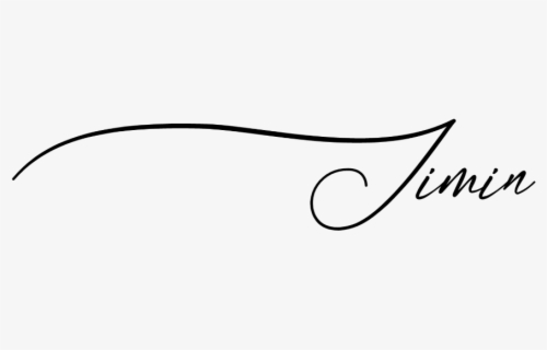 #jimin #parkjimin #chimchim #bts #text #name #cursive - Calligraphy ...