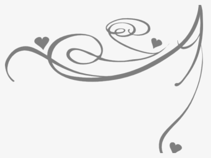 Silver Clipart Swirls - Decoration Lines , Free Transparent Clipart ...