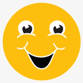 Smiley Face No Background Clipart - Smiley Flat Icon Png , Free ...