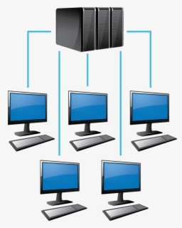 Network Clipart Lan Network - Wan Diagram In Computer Networks , Free ...