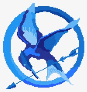Blue Mockingjay Symbol - Hunger Games Mockingjay Svg , Free Transparent ...