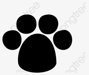 Outline Paw Print Vector , Free Transparent Clipart - ClipartKey