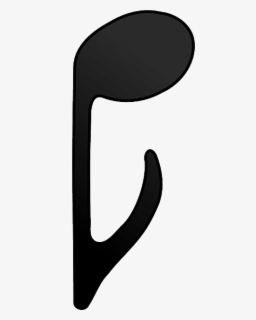 Transparent Eighth Note Clipart - Music Note Upside Down , Free ...