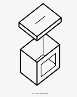 Ballot Box Coloring Page - Model Making Icon Architecture , Free ...