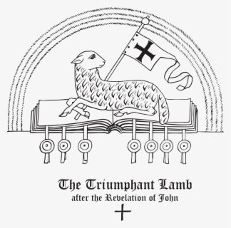 Clipart Cross Lamb - Jesus And The Lamb Cartoon , Free Transparent ...