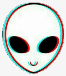 Psychedelic Space Sticker - Trippy Alien Logo , Free Transparent ...