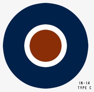 Raf Type C Military Aircraft Roundel Insignia - Circle , Free ...