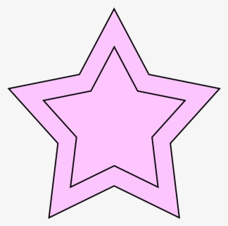 Lavender Clipart Star - Transparent Light Pink Star , Free Transparent ...