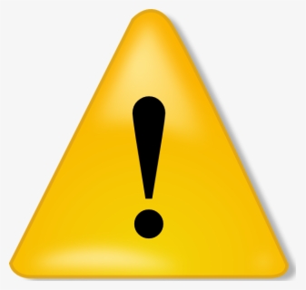 Red Attention Sign Png No Background - Warning Icon , Free Transparent ...