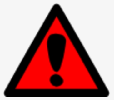 Attention Clip Art The Cliparts - Red Hazard Sign , Free Transparent ...