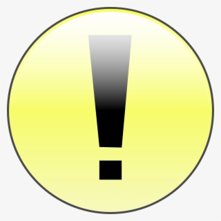 Attention Clipart The Cliparts - Cercul Galben Cu Semnul Exclamarii ...