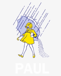 Umbrella Girl Morton Salt , Free Transparent Clipart - ClipartKey