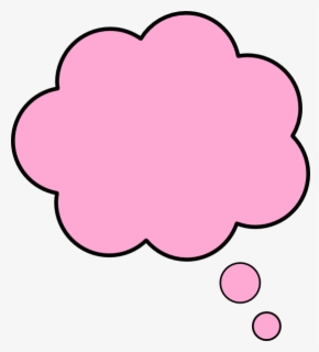 Speech Bubble Clipart Thinking - Colorful Thought Bubble Png , Free ...