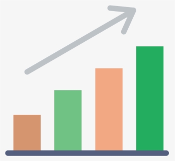 Increasing Graph Clip Art - Progress Chart No Background , Free ...