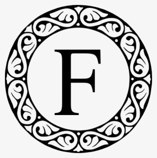 Letter F Monogram Clip Art At Clker - Letter F Monogram Clipart , Free ...