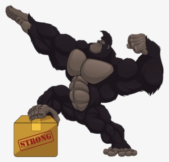King Kong With Muscles , Free Transparent Clipart - ClipartKey