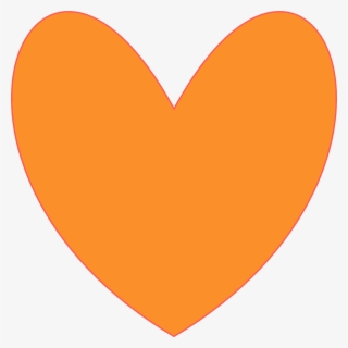 Orange Blue Heart Clip Art At Clker - Orange And Blue Hearts , Free ...