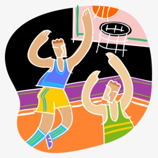 Basketball Icon Shooting - Basketball Player Logo Png , Free ...