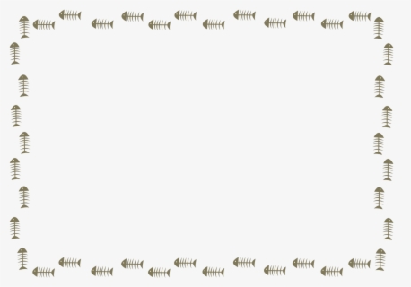 Frames Clipart Cat - Fish Bone Frame Png , Free Transparent Clipart ...