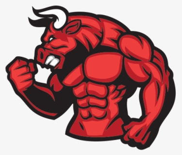 Muscle Bull Png - Huge Muscle Of Red Bull , Free Transparent Clipart ...