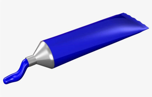 Electric Blue,color,tube - Blue Paint Tube Clipart , Free Transparent ...