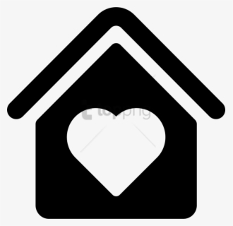 House With Heart Icon Png , Free Transparent Clipart - ClipartKey