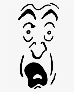 Free Scared Face Clip Art with No Background - ClipartKey