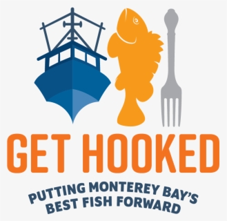 Get Hooked Logo Lineup Sq W Tag - Illustration , Free Transparent ...