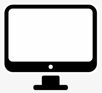 Computer Monitor Clip Art Png - Led-backlit Lcd Display , Free ...