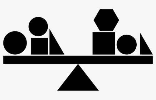Transparent Unbalanced Scale Clipart - Unbalanced Weighing Scale ...