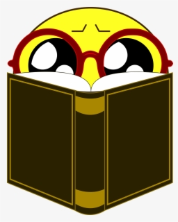 Emoji Reading A Book , Free Transparent Clipart - ClipartKey