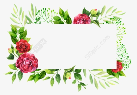 Garden Roses Picture Frames - Roses Watermark , Free Transparent ...