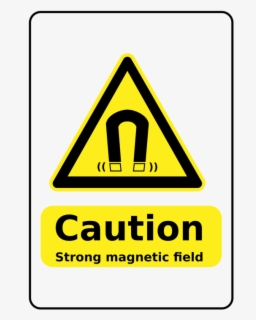 Triangle,angle,area - Magnetic Field Warning Sign Png , Free ...