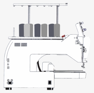 Embroidery Drawing Machine - Diagram , Free Transparent Clipart ...